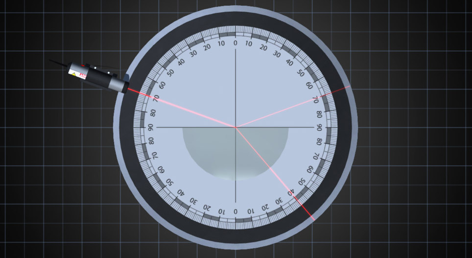 The reflection and refraction of light - 3D model - Mozaik digitalno ...