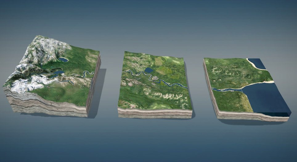 River engineering - 3D model - Mozaik digitalno obrazovanje i učenje