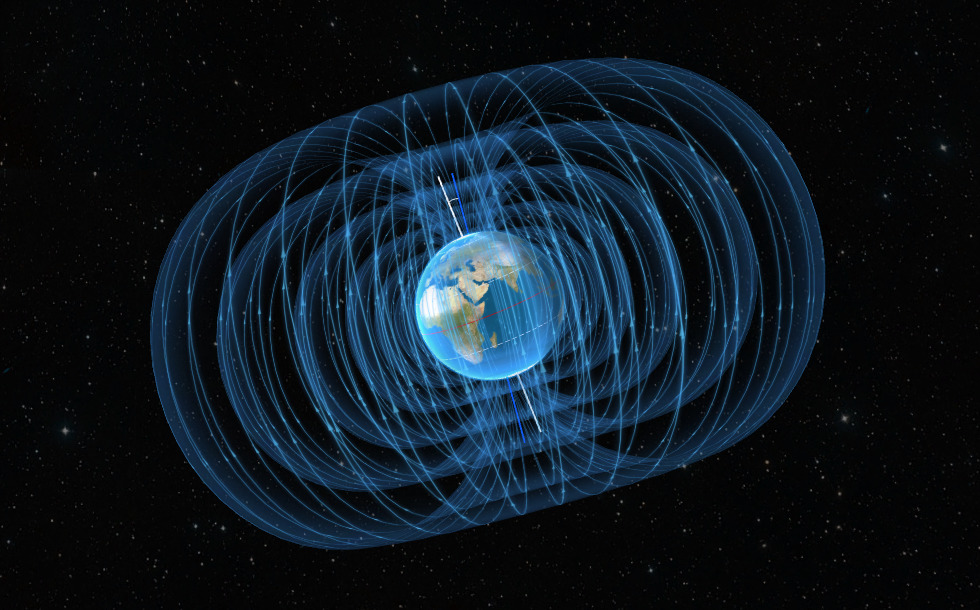 Magnetno polje Zemlje - 3D model - Mozaik digitalno obrazovanje i učenje