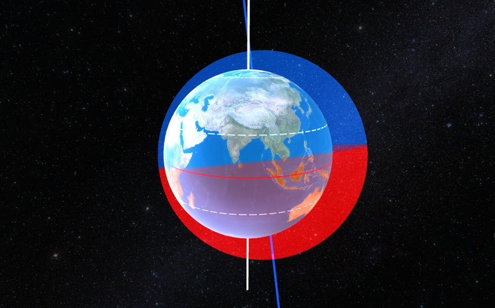 Magnetno polje Zemlje - 3D model - Mozaik digitalno obrazovanje i učenje