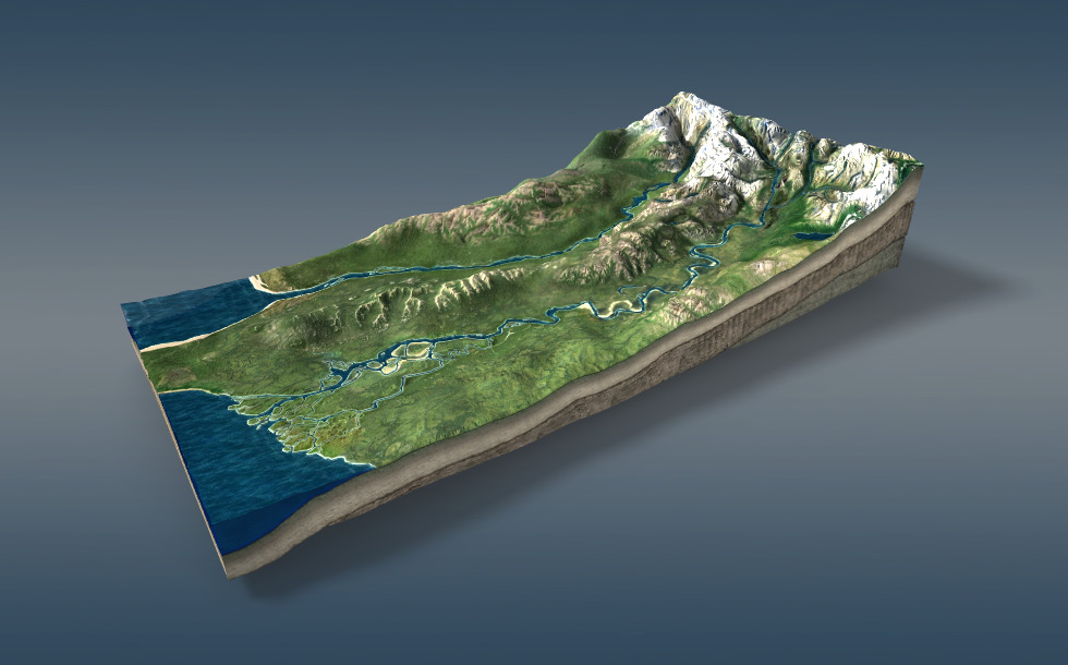 Reke i oblikovanje reljefa - 3D model - Mozaik digitalno obrazovanje i ...