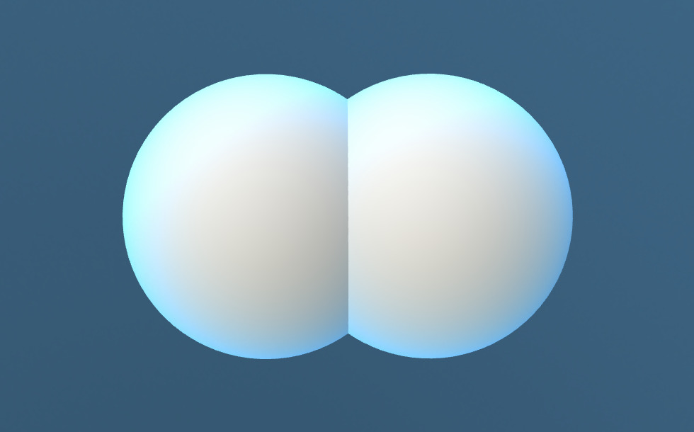 Vodonik (H₂) - 3D model - Mozaik digitalno obrazovanje i učenje