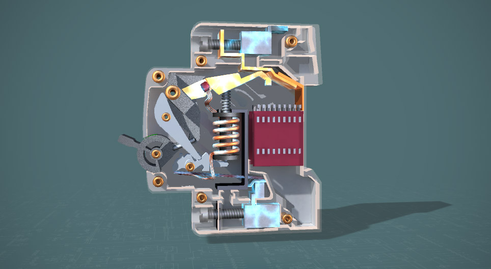Relay - 3D model - Mozaik digitalno obrazovanje i učenje