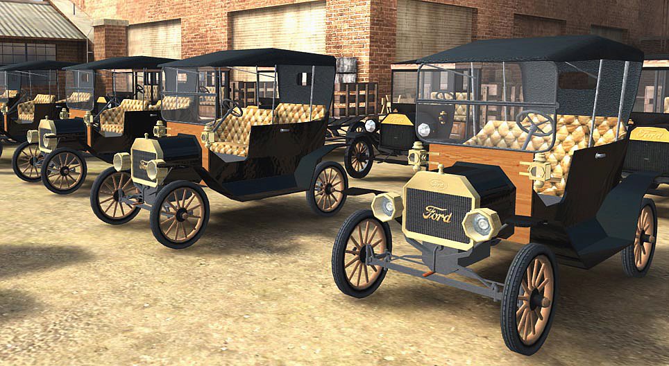 Ford Model T - 3D model - Mozaik digitalno obrazovanje i učenje