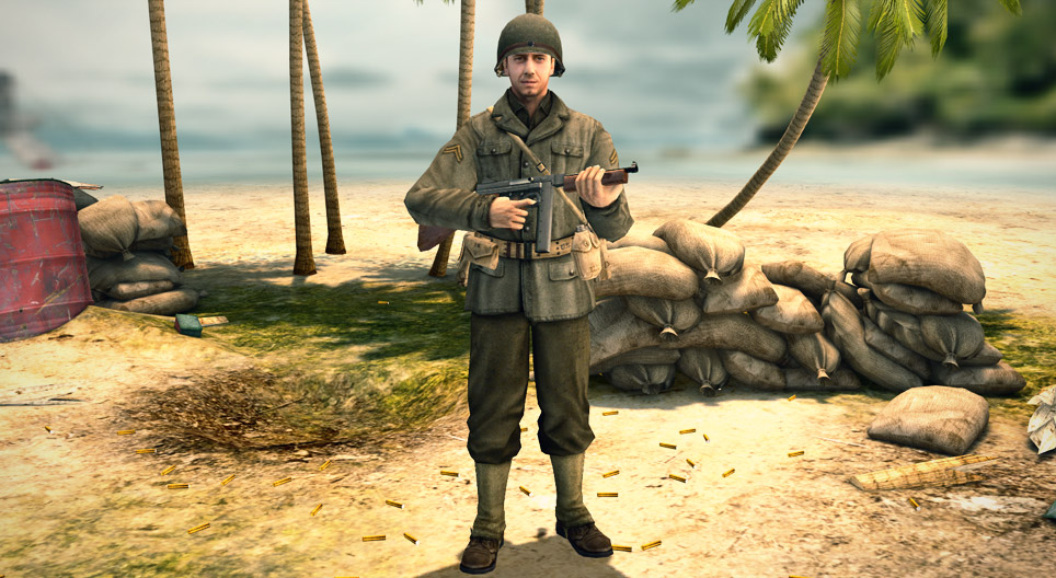 American soldier (World War II) - 3D model - Mozaik digitalno ...