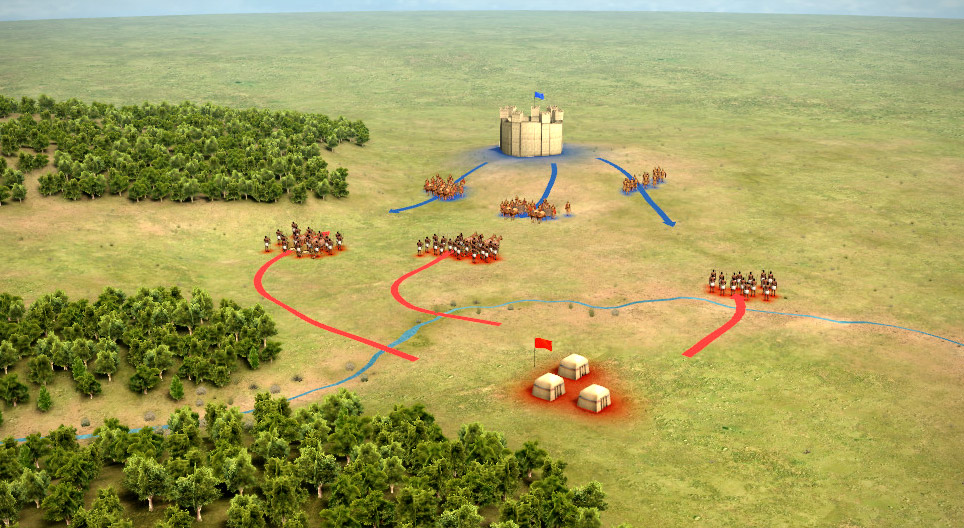 The battle of Megiddo - 3D model - Mozaik digitalno obrazovanje i učenje