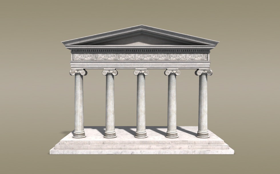 Vrste starogrčkih stubova - 3D model - Mozaik digitalno obrazovanje i ...