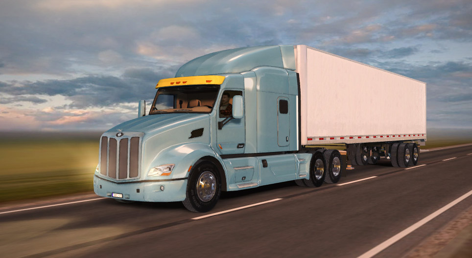 Road transport, articulated lorry - สื่อ 3D - Mozaik Digital Learning