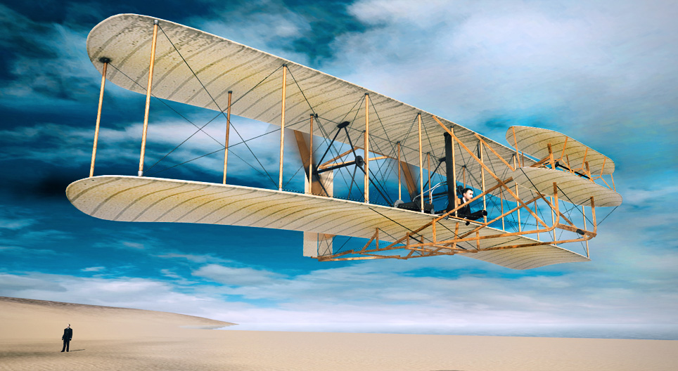 Wright Flyer I (1903) - สื่อ 3D - Mozaik Digital Learning
