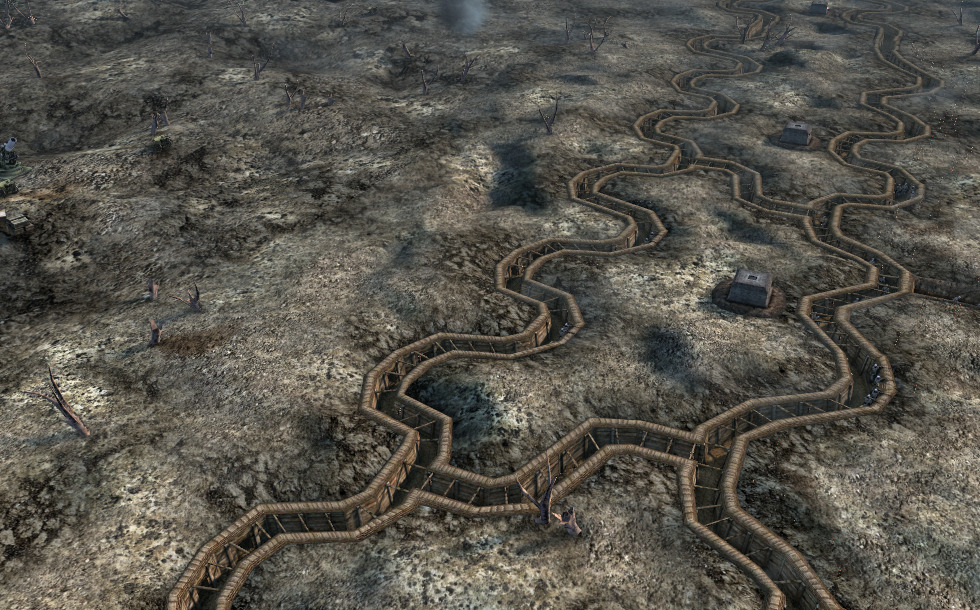 Trench network (World War I) - สื่อ 3D - Mozaik Digital Learning