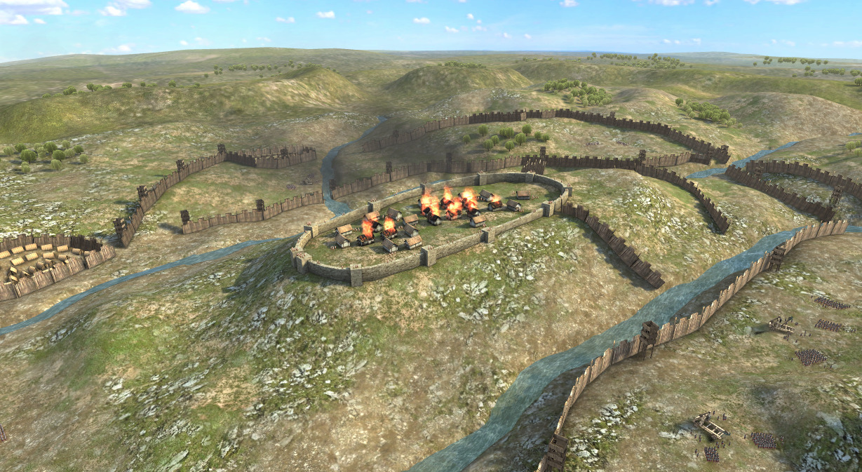 Alesia (France, 1st century BC) - สื่อ 3D - การศึกษาและการเรียนรู้ ...