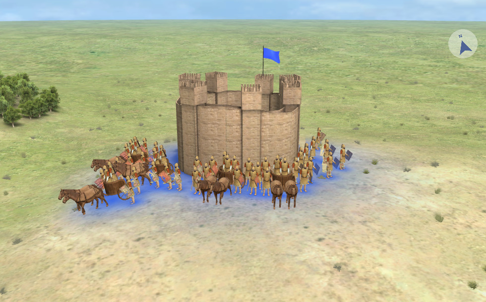 The battle of Megiddo - สื่อ 3D - การศึกษาและการเรียนรู้ดิจิทัลของ Mozaik