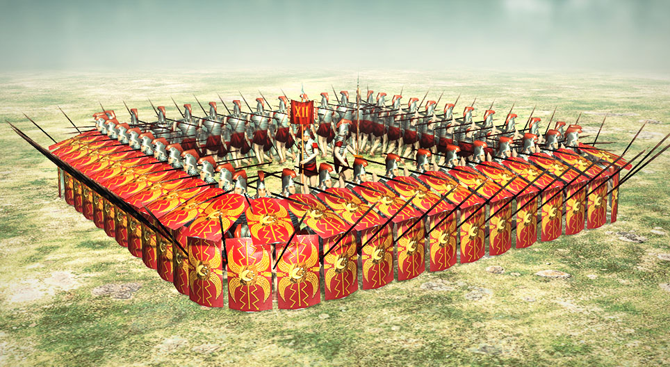 Ancient Roman infantry tactics - สื่อ 3D - Mozaik Digital Learning