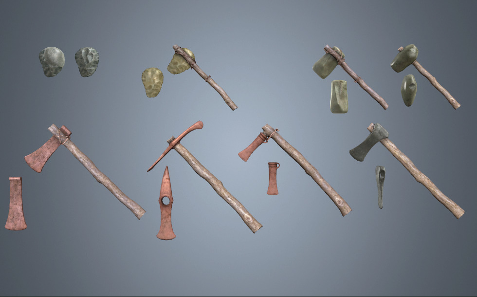 From the Stone Age to the Iron Age - สื่อ 3D - Mozaik Digital Learning