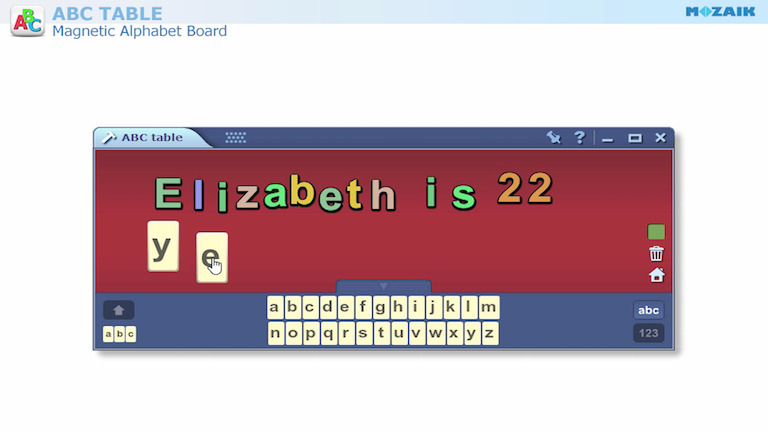 ABC table tutorial - วิดีโอ - การศึกษาและการเรียนรู้ดิจิทัลของ Mozaik