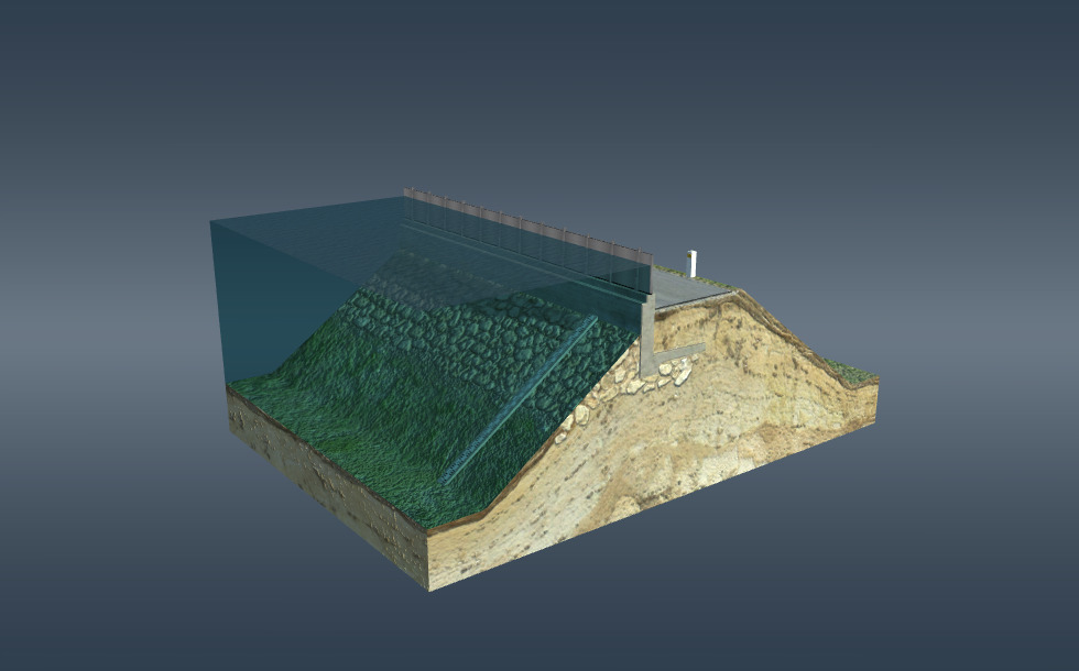 Система захисту від паводків - 3D-сцена - Цифрова освіта та навчання ...