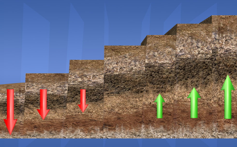 Faulting (intermediate) - Cảnh 3D - Giáo dục và học tập kỹ thuật số Mozaik