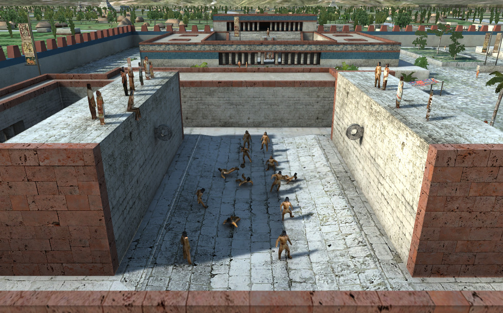 Tenochtitlan (15th century) - Cảnh 3D - Giáo dục và học tập kỹ thuật số ...