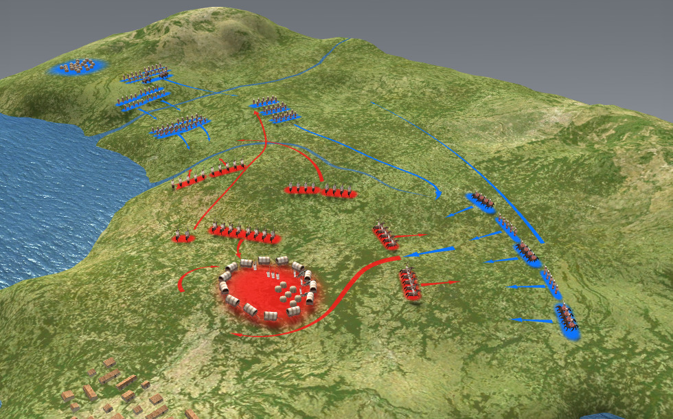Battle of Varna (1444) - Cảnh 3D - Giáo dục và học tập kỹ thuật số Mozaik